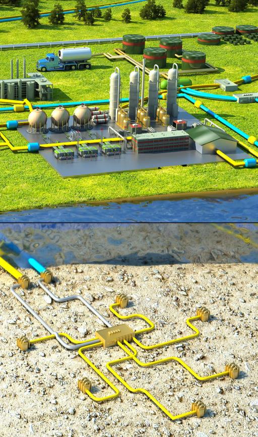 3D Oil & Gas Process Simulation -OffRoadStudios